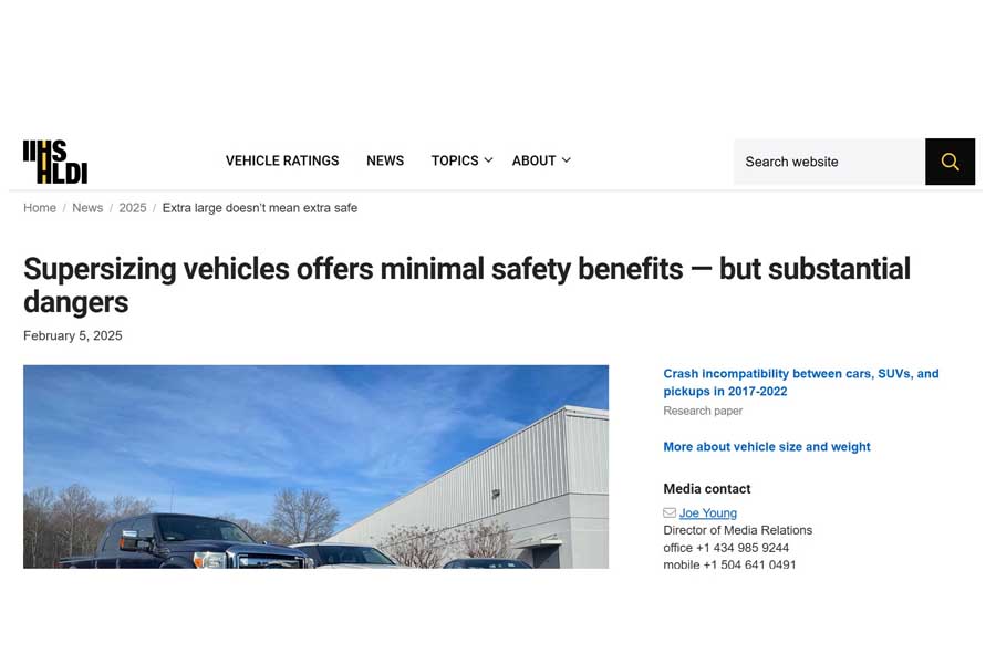 「大型車 ＝ 安全」はウソだった？ 車重1.8トン超えはむしろ危険？ 走る凶器？ 死亡率7人増の現実データ、米国研究が指摘する意外なリスクとは ...